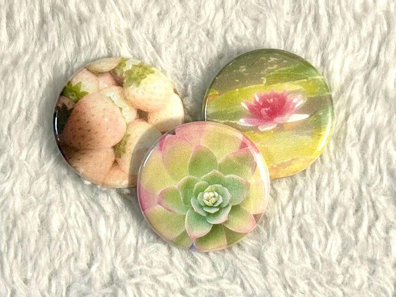 Pink and Green Aesthetic Bundle 1.5" Pinback Buttons - Etsy