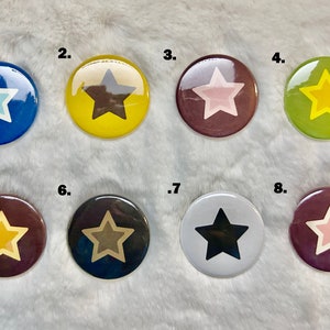 Y2k Grunge Star Pinback Buttons 1.5 Inch Bag Decoration - Etsy
