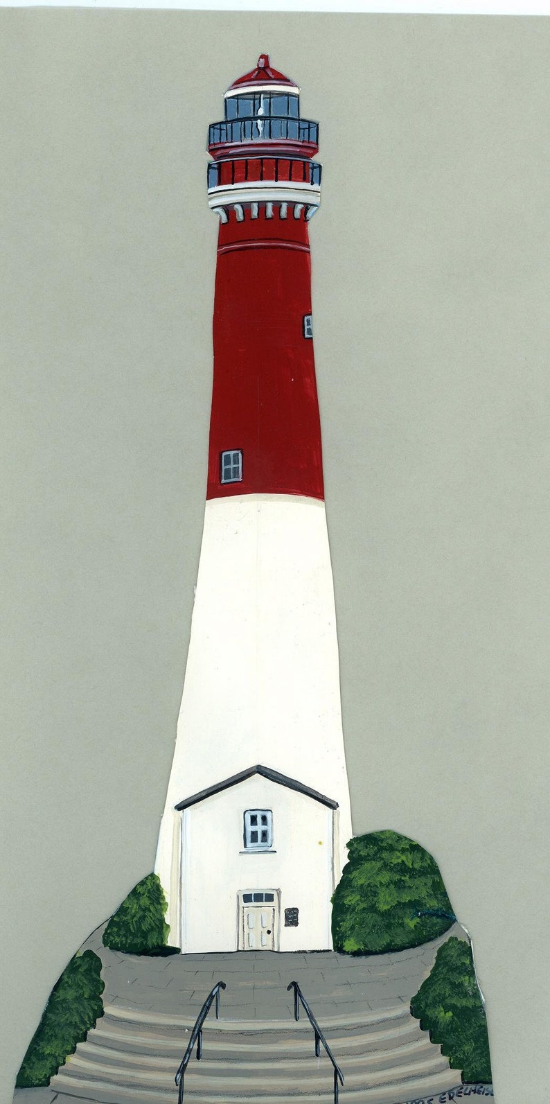 Barnegat Lighthouse Replica Ron Edelheiser's Illusions Studios - Etsy
