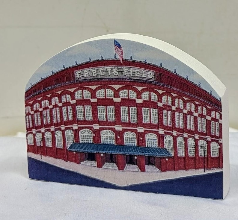 Ebbets Field Stadium Replica, Former Home of Brooklyn Dodgers Shelf ...