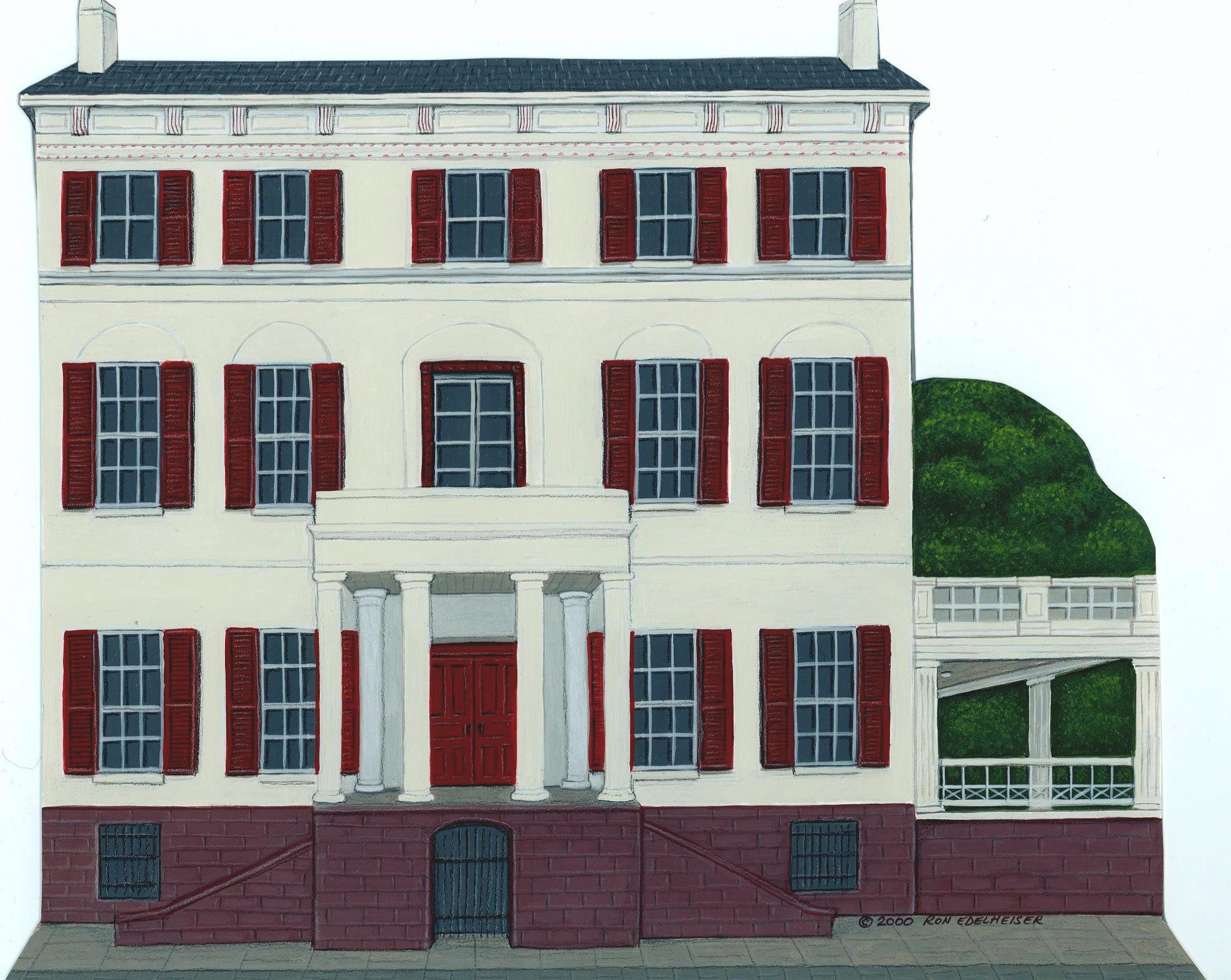 Juliette Gordon Low House Replica , Savannah, Georgia, Ron Edelheiser's ...