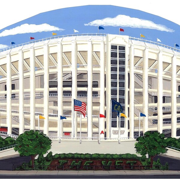 Veterans Stadium Svg - Etsy