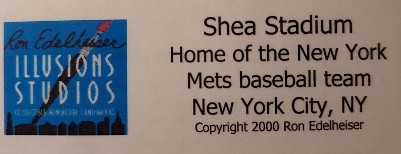 Shea Stadium Replica New York Mets Shelf Sitter Replica - Etsy
