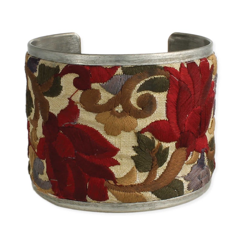 Bead Embroidery Cuff - Etsy