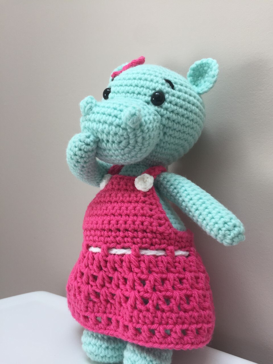 Hailey the Hippo Crochet Pattern - Etsy