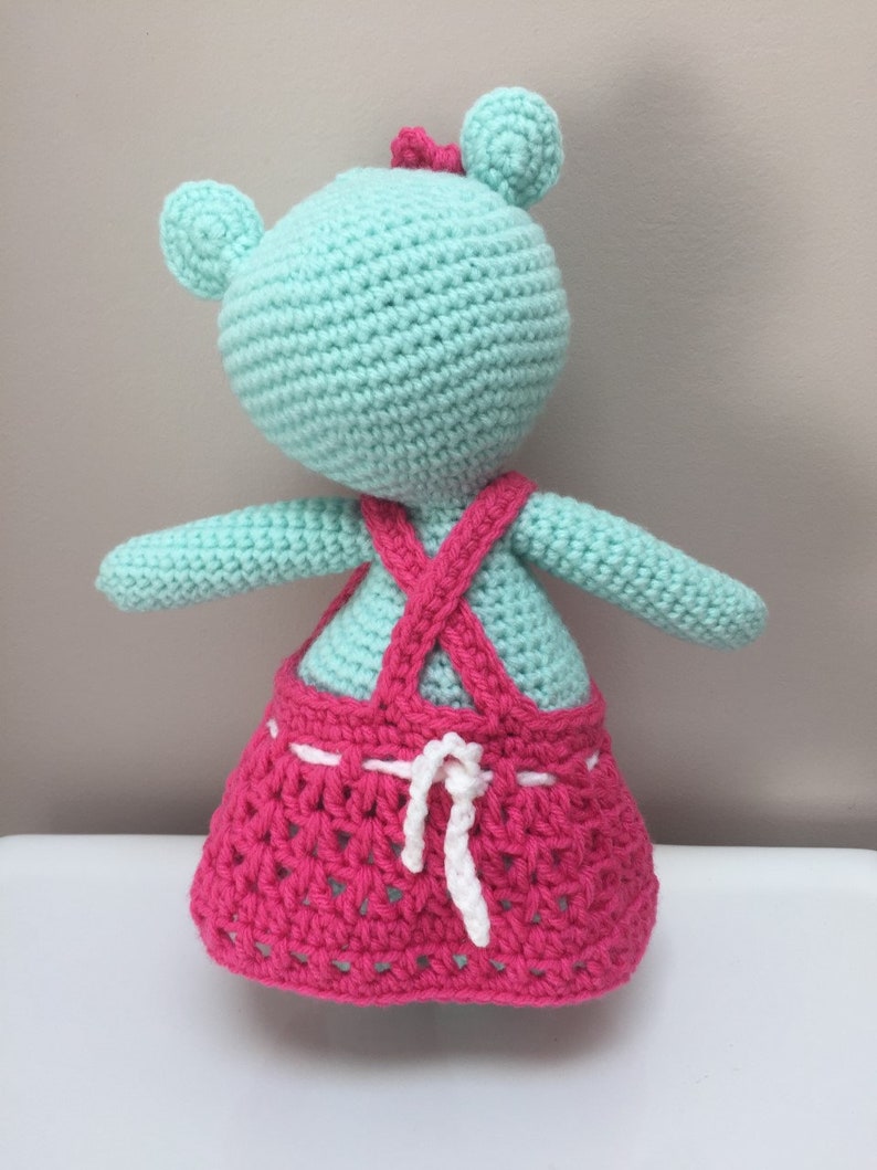 Hailey the Hippo Crochet Pattern - Etsy