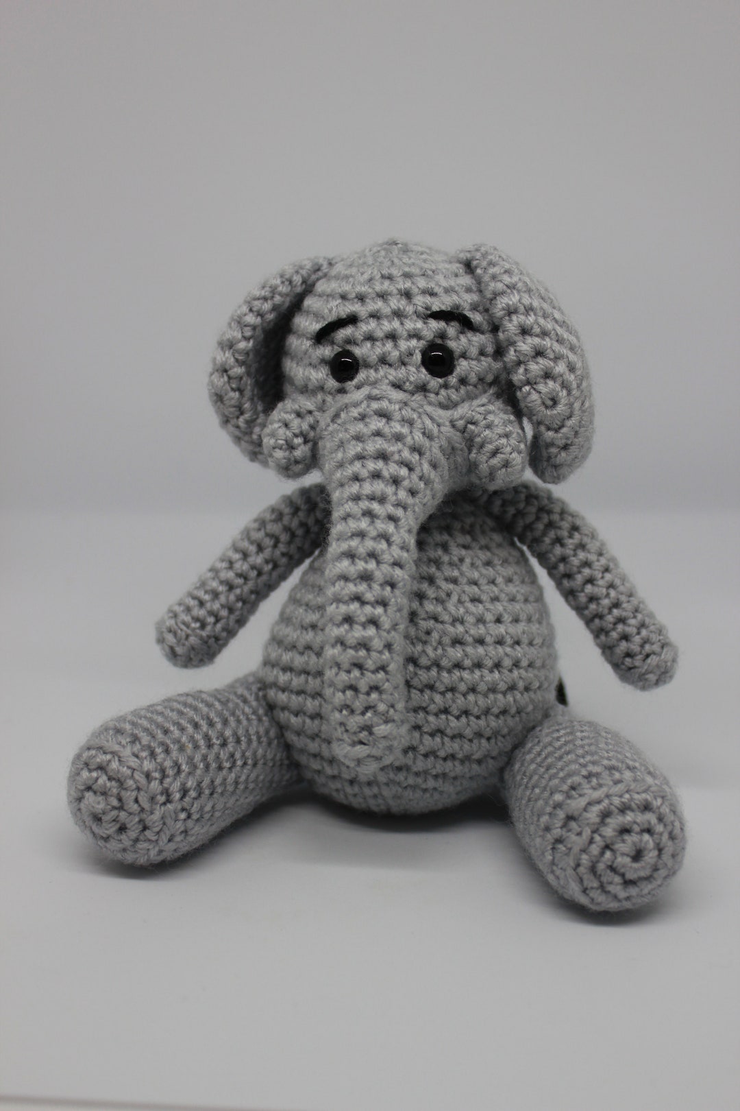 Edward the Elephant Crochet Pattern - Etsy