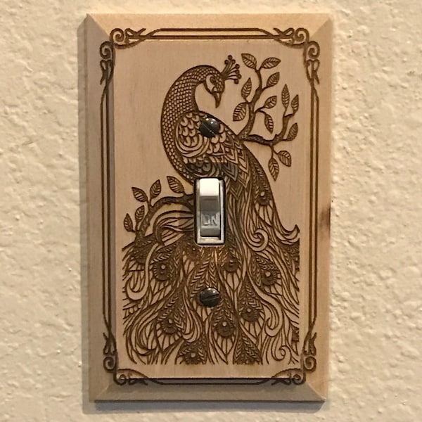 Engraved Light Switch Plate - Etsy