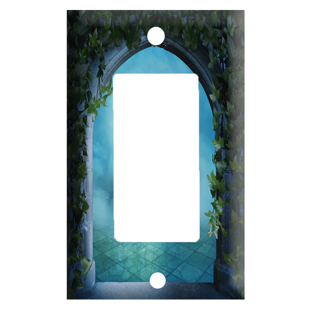 Fantasy Stone Window, Decorative Light Switch Cover Plate, Single ...