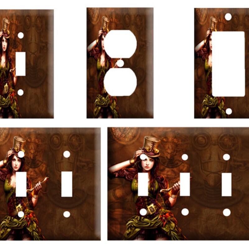Steampunk Plate - Etsy