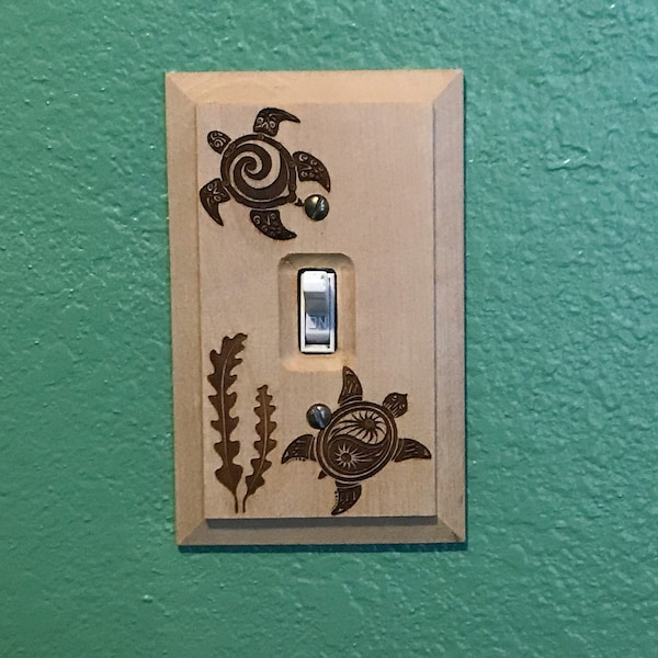 Sea Turtle Light Switch Cover - Etsy