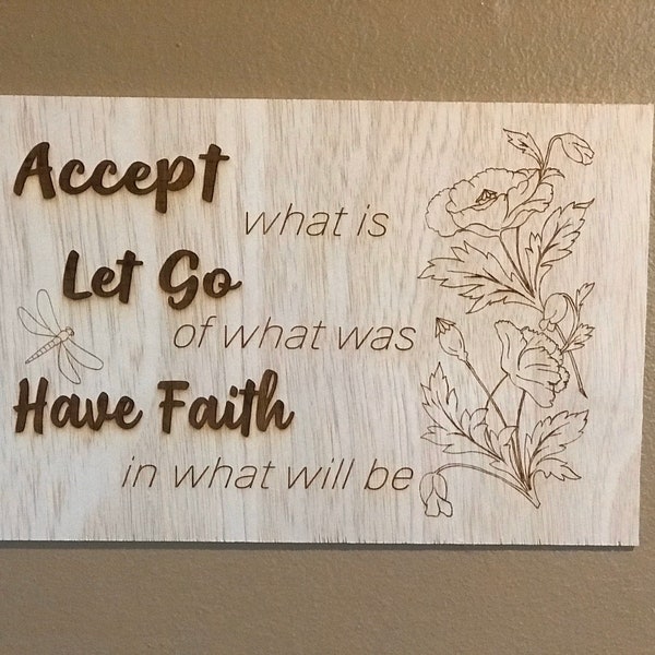 Accept What is Sign - Etsy
