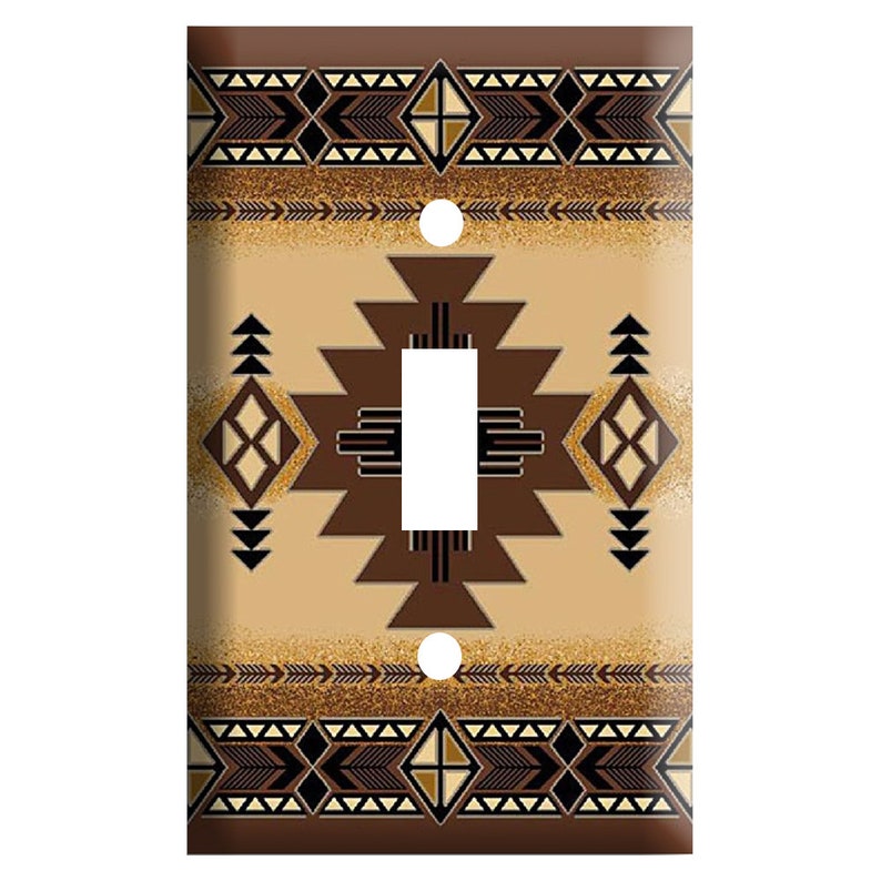 Native Southwestern Pattern | Decorative Light Switch Cover Plate ...