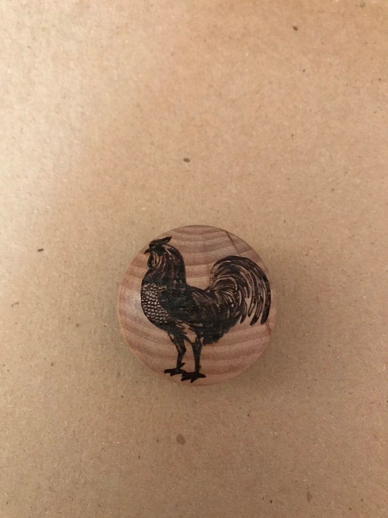 Rooster Bird Laser Engraved Decorative Wood Cabinet Door - Etsy