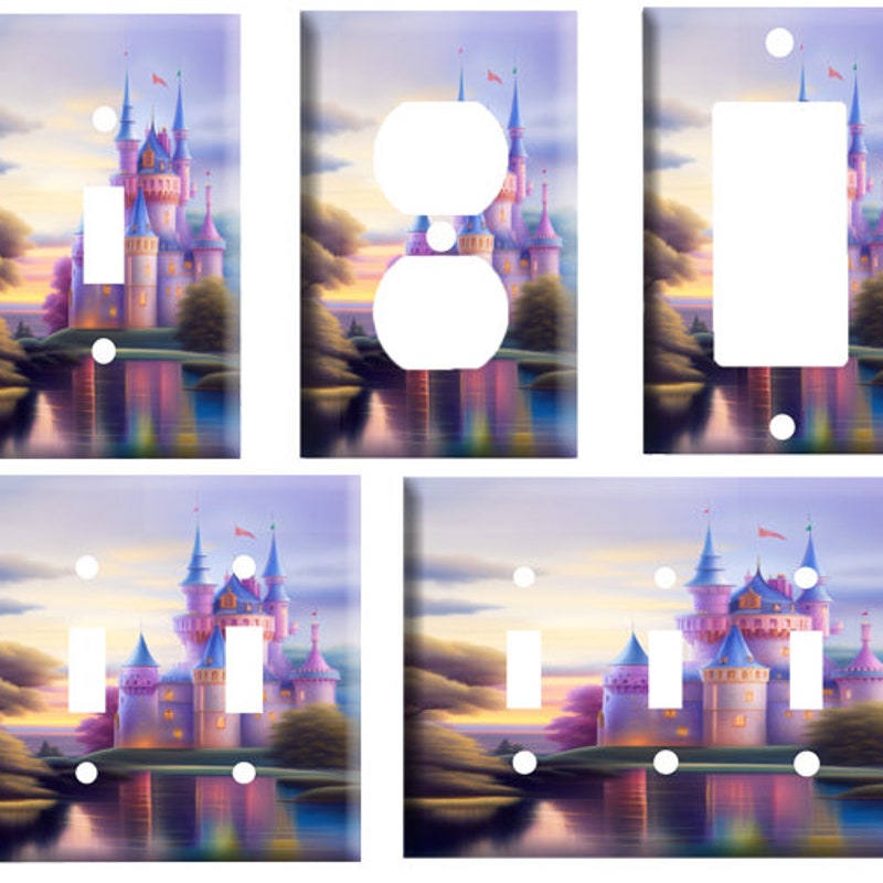 Castle Switch Plate Cover - Etsy