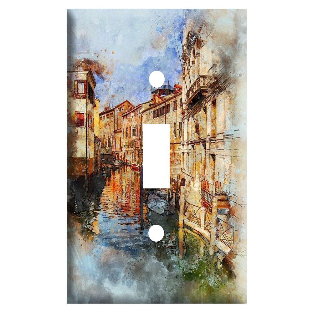 Venice Italy Canals Decorative Italian Light Switch Cover | Etsy