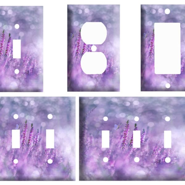 Purple Light Switch Covers - Etsy