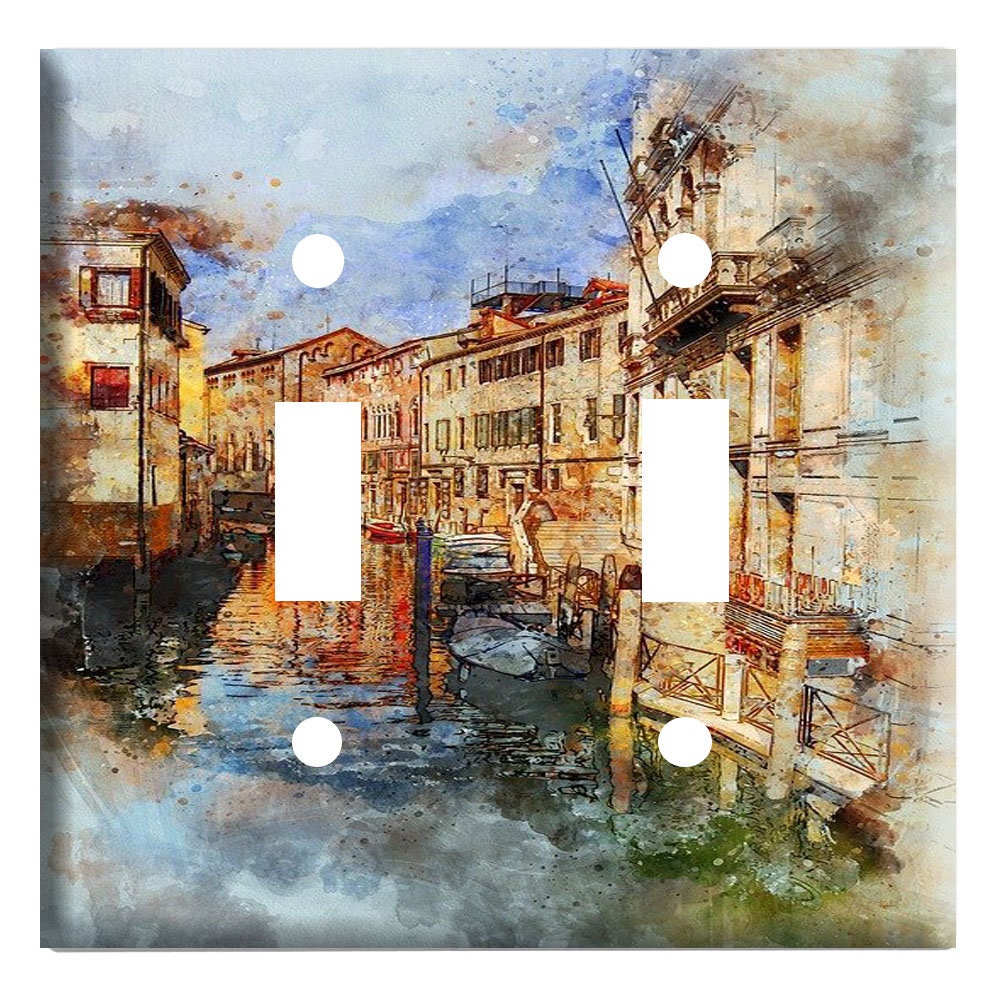 Venice Italy Canals Decorative Italian Light Switch Cover | Etsy