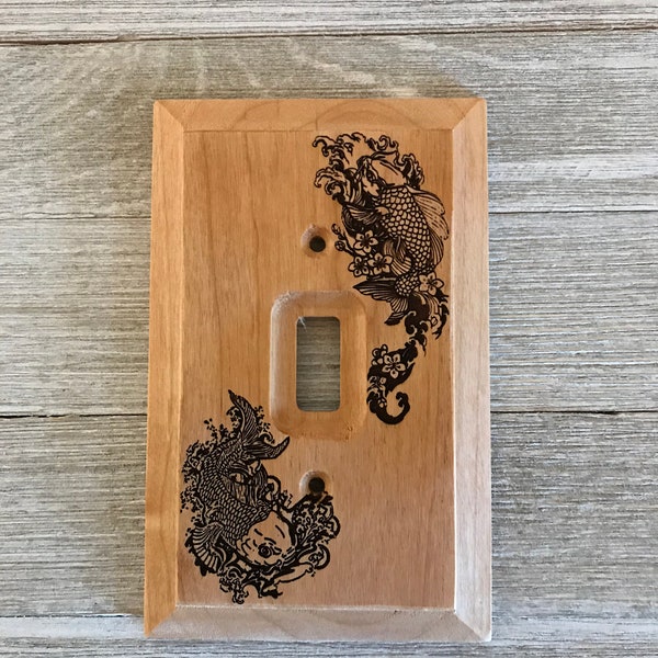 Laser Engraved Switch Plate - Etsy