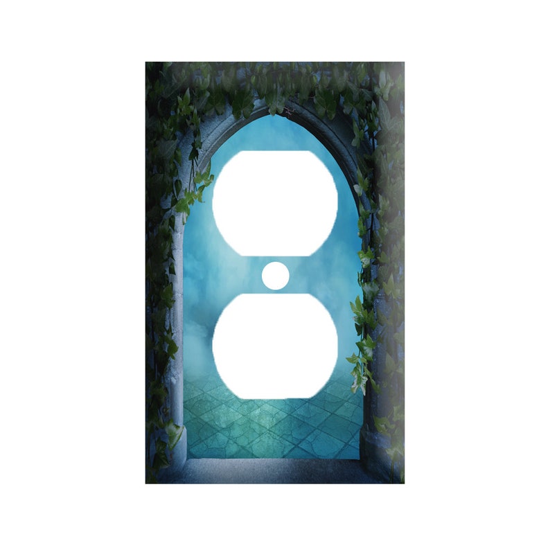Fantasy Stone Window, Decorative Light Switch Cover Plate, Single ...