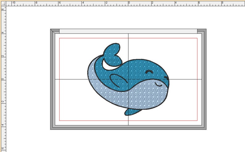 BABY WHALE 2 Embroidery Design (small/medium/large Sizes) Machine ...