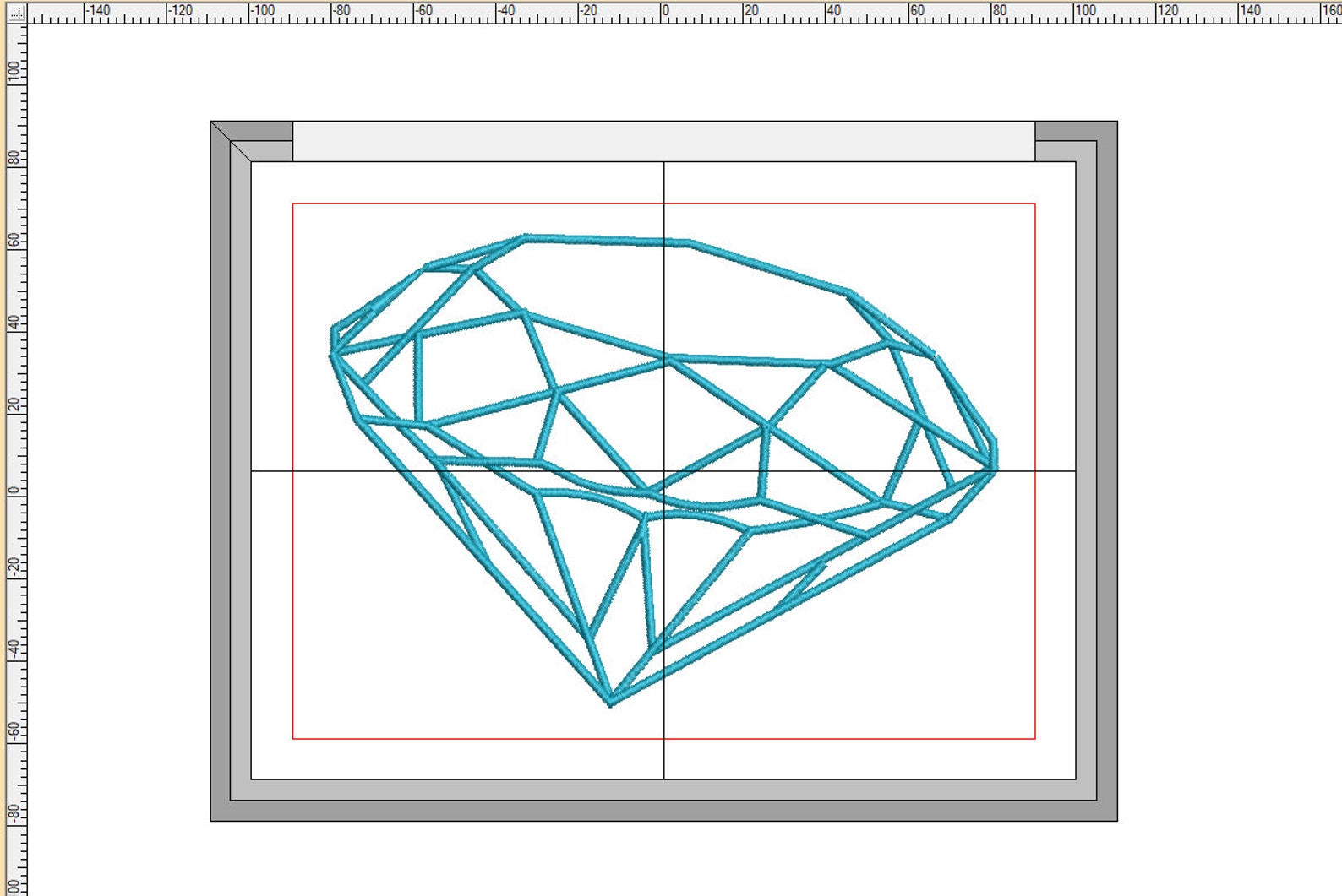 DIAMOND EMBROIDERY DESIGN small/large Sizes Embroidery - Etsy