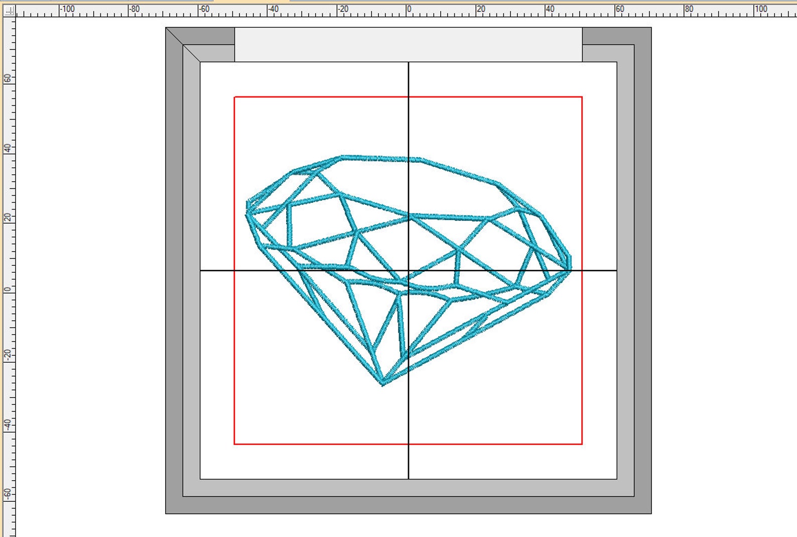 DIAMOND EMBROIDERY DESIGN small/large Sizes Embroidery - Etsy