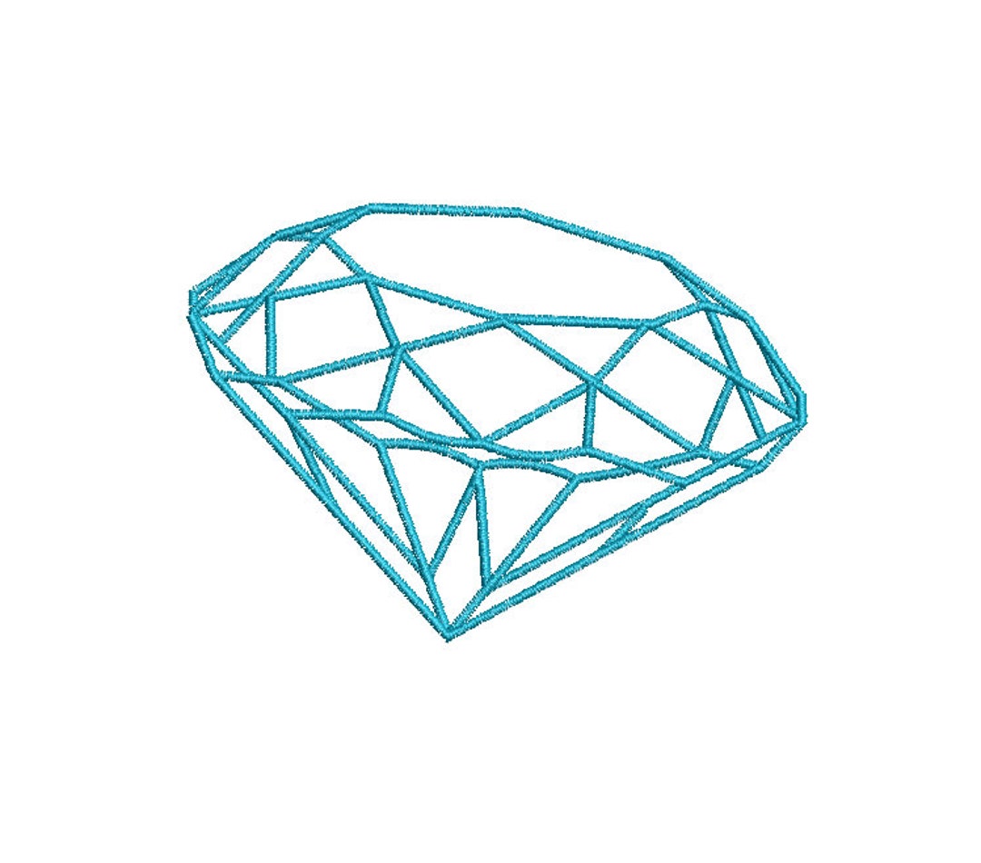 DIAMOND EMBROIDERY DESIGN - (small/large Sizes) Embroidery Pattern ...