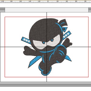 NINJA BABY Embroidery Design (small/medium/large/jumbo Sizes ...