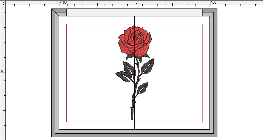 ROSE Embroidery Design small/medium/large/extra-large Sizes - Etsy