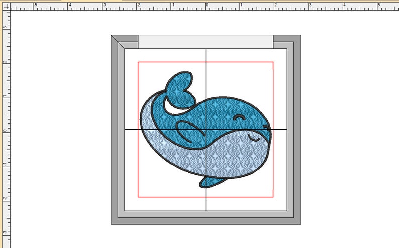 BABY WHALE 2 Embroidery Design (small/medium/large Sizes) Machine ...