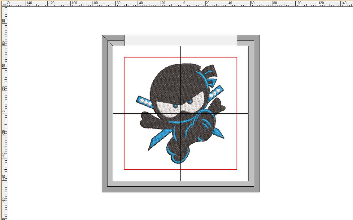 NINJA BABY Embroidery Design (small/medium/large/jumbo Sizes ...