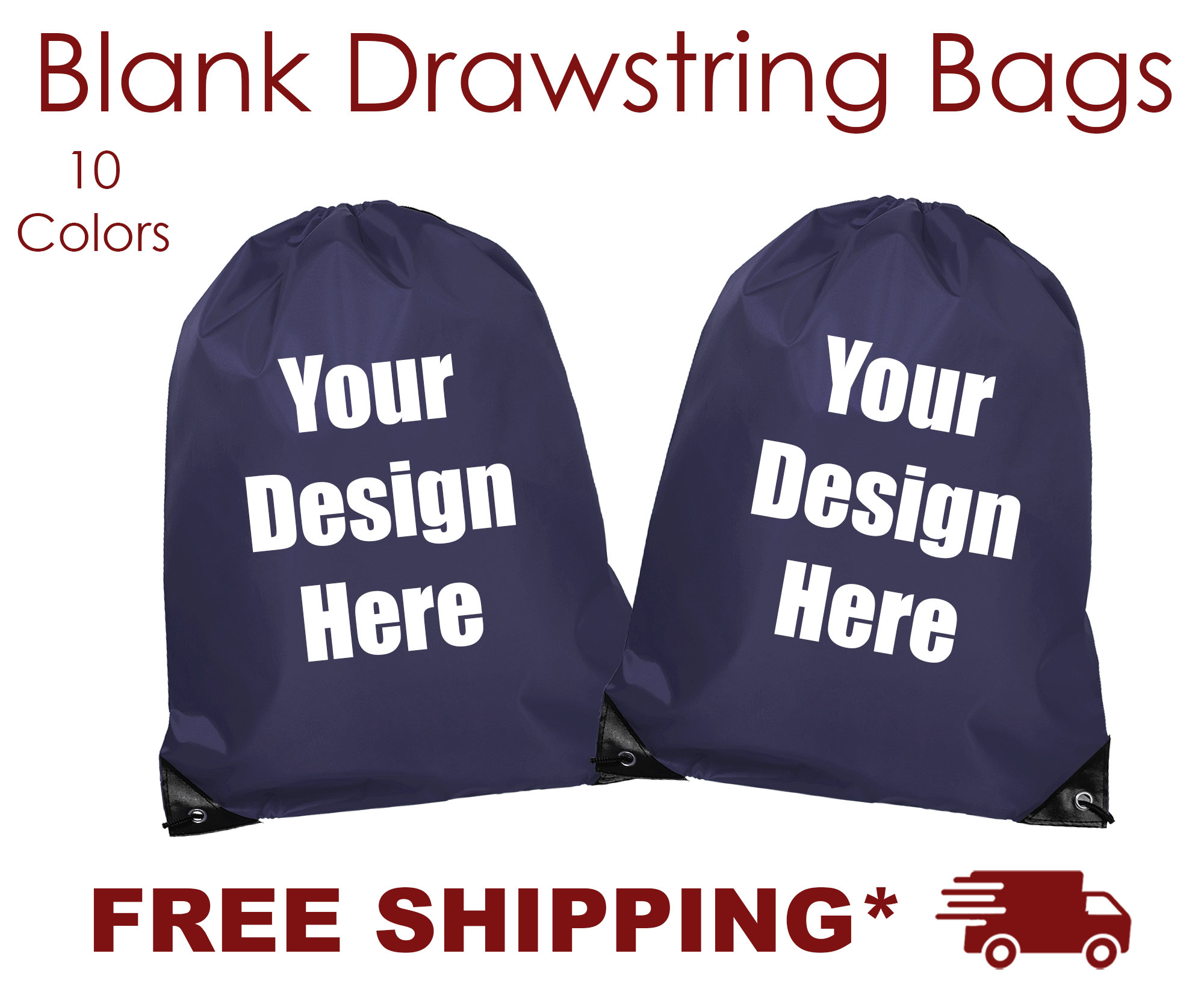 Navy Blue Drawsting Backpack Blank Drawstring Backpack Gym | Etsy