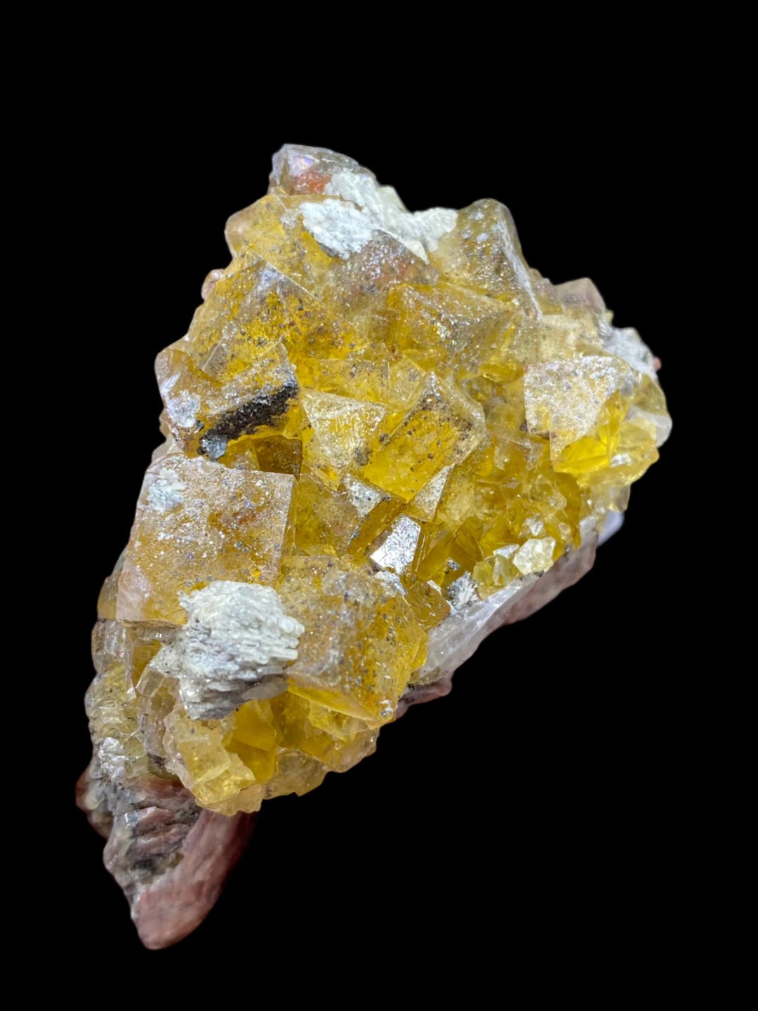 Fluorite Heißer Stein Mine, Schwandorf, Upper Palatinate, Bavaria ...