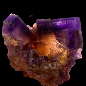 Fluorite- Minerva Mine Number 1, Hardin County, Illinois, United States ...