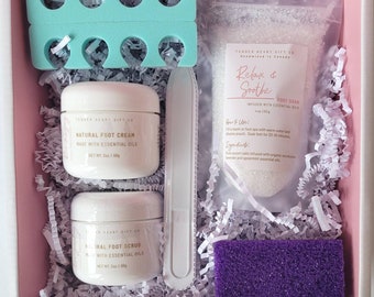 Foot Care Gift Box - Etsy
