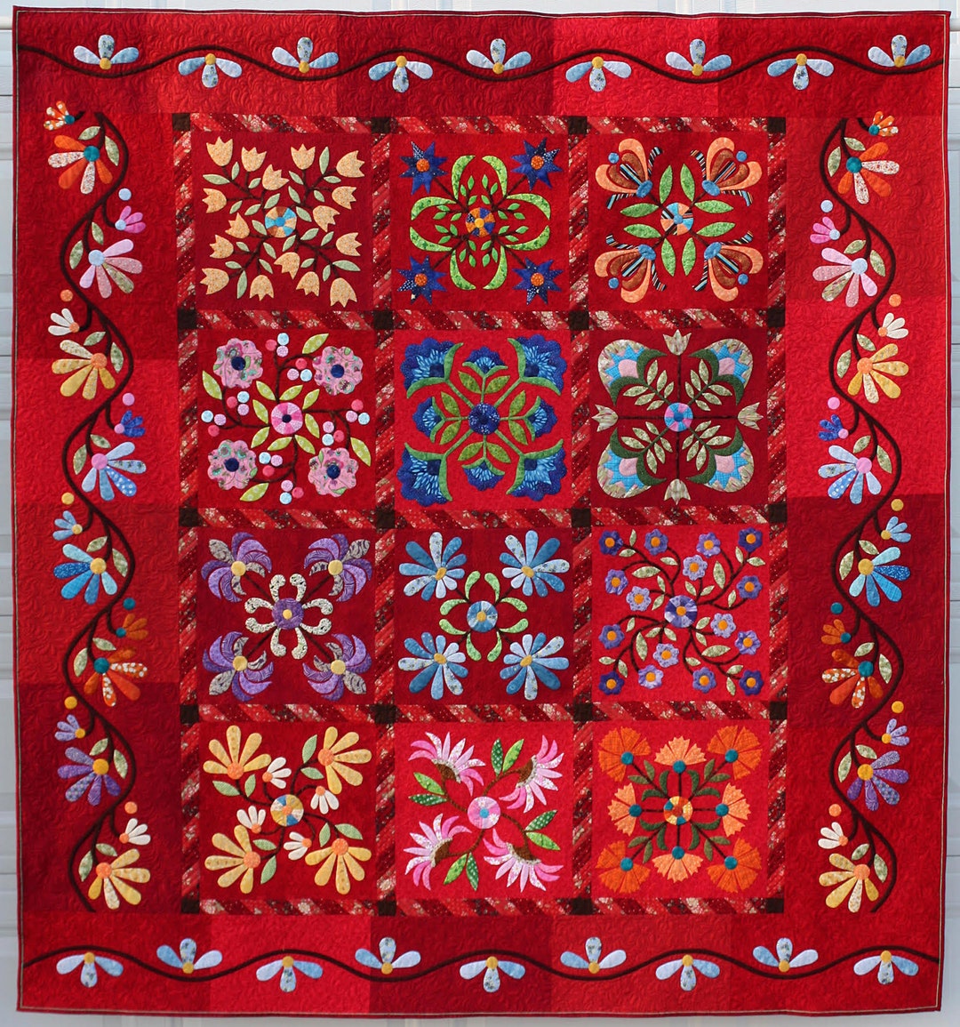 My Latin Garden | an Internationally Award Winning Quilt | Hand ...