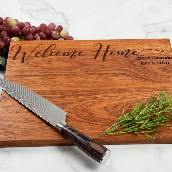 New Home Personalized Cutting Boards - Etsy