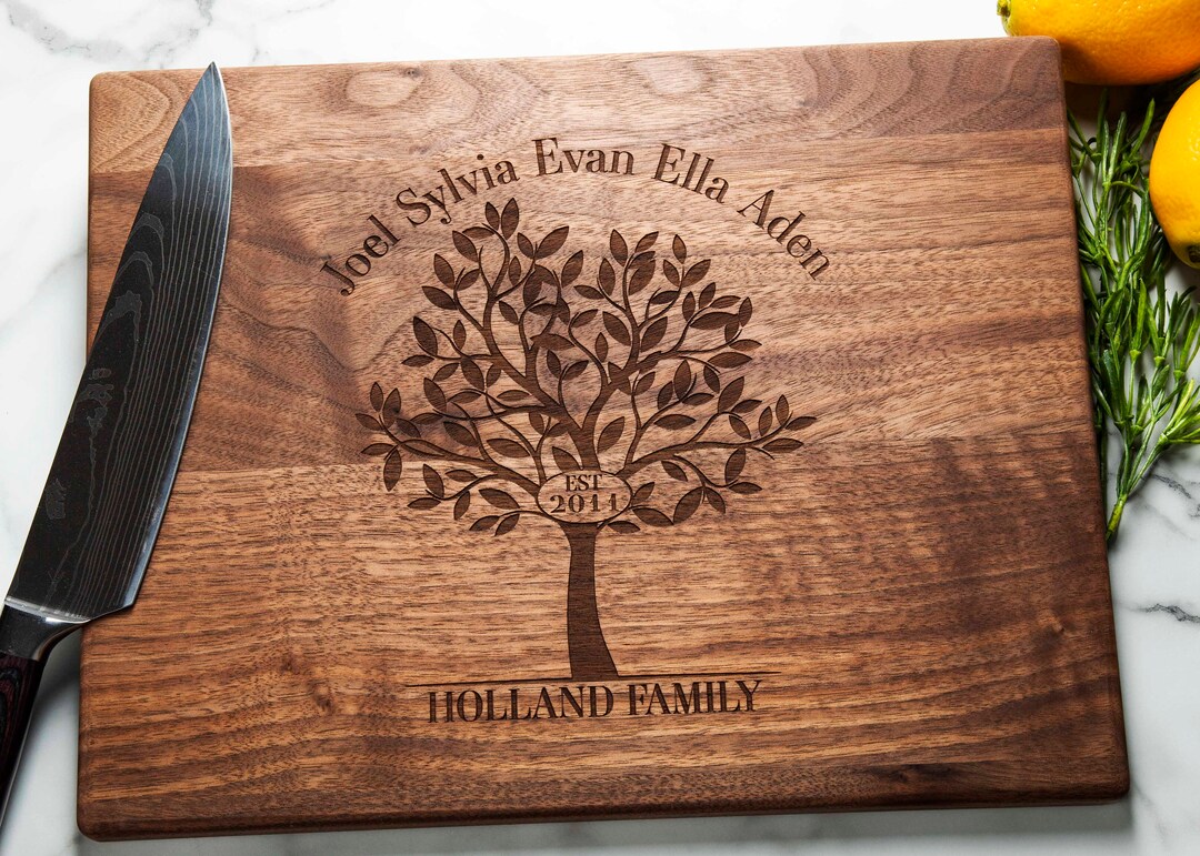 Family Tree With Names, Personalized Family Gift, Gifts for Her, Gifts ...