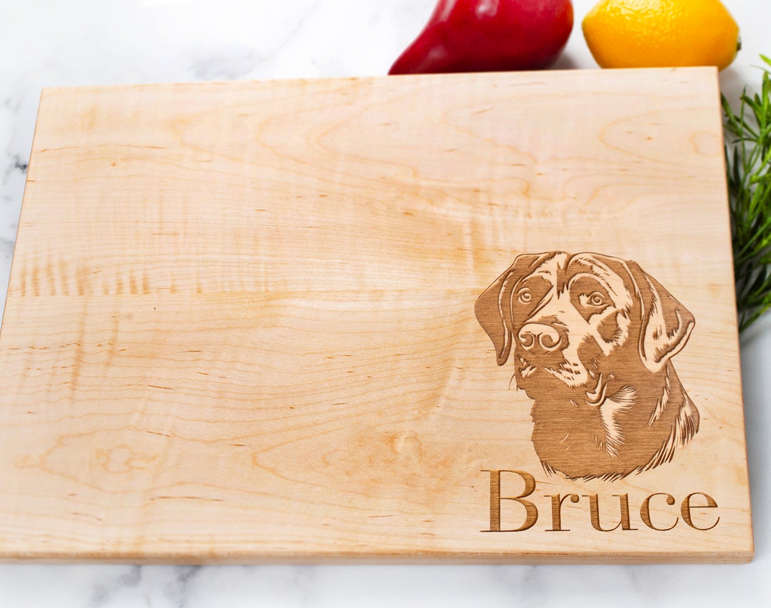 Personalized Labrador Cutting Board, Dog Mom Gift, Gifts for Her ...
