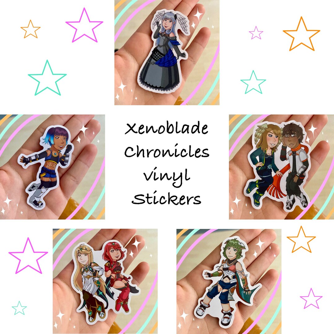 Xenoblade Chronicles Vinyl Stickers - Etsy