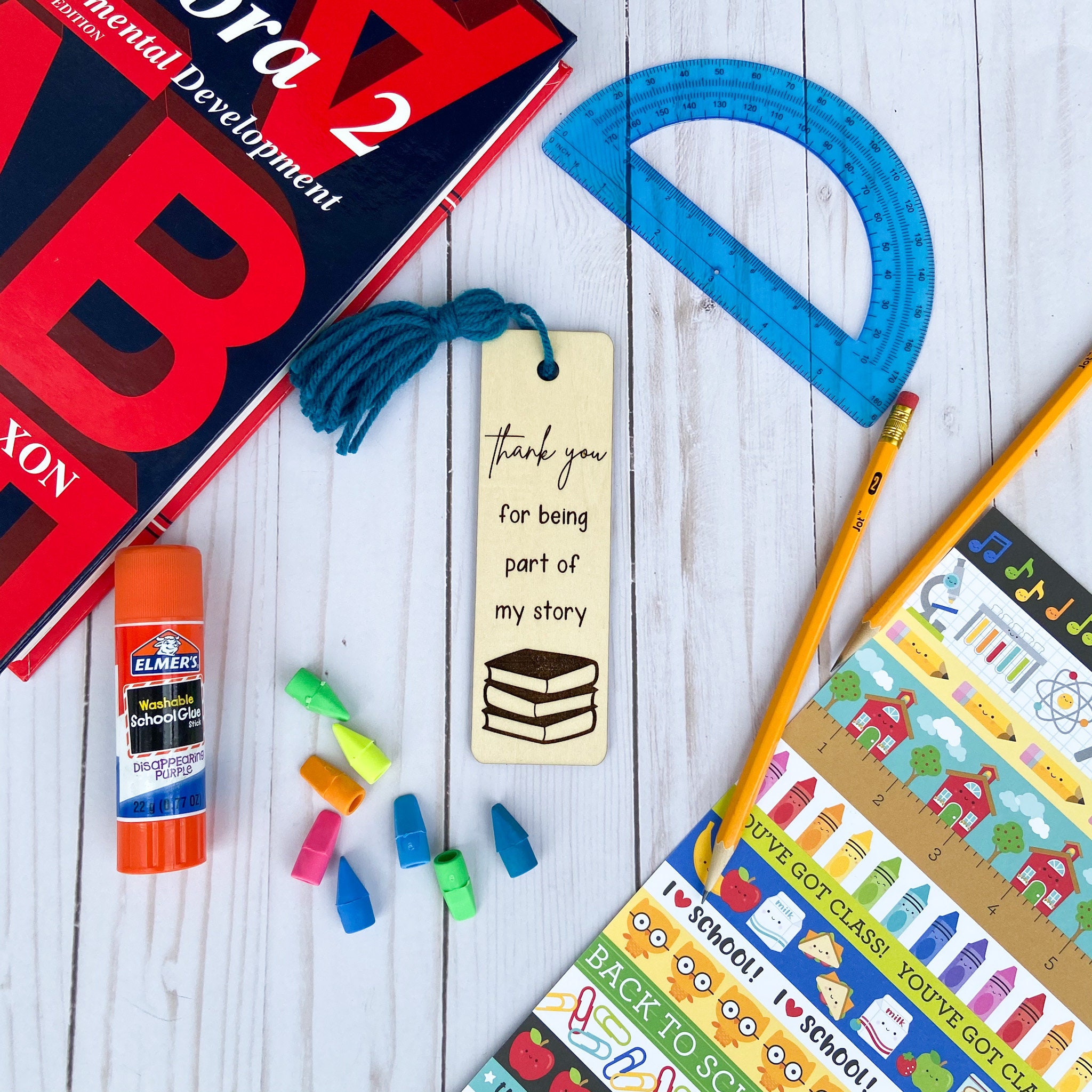 Part of My Story Wood Bookmarks / Wood Bookmark / Teacher | Etsy