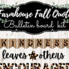 Fall Farmhouse Bulletin Board Kit Fall Bulletin Board Borders, Banners ...