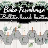 Farmhouse Classroom Welcome Sign Bunting Farmhouse Welcome Banner ...