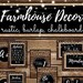 Farmhouse Meet the Teacher Templates Farmhouse Classroom Theme First ...