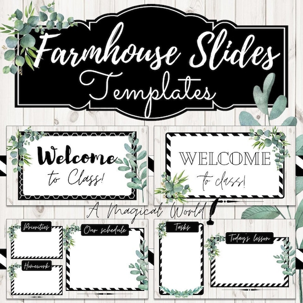 Farmhouse Classroom - Etsy