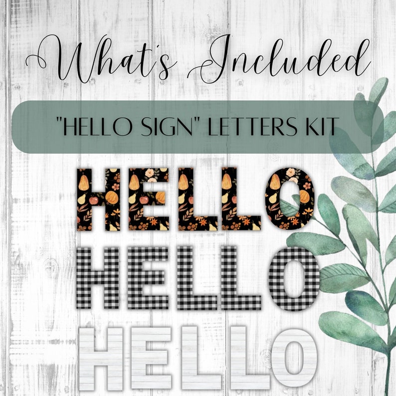 Fall Farmhouse Bulletin Board Kit Fall Bulletin Board - Etsy