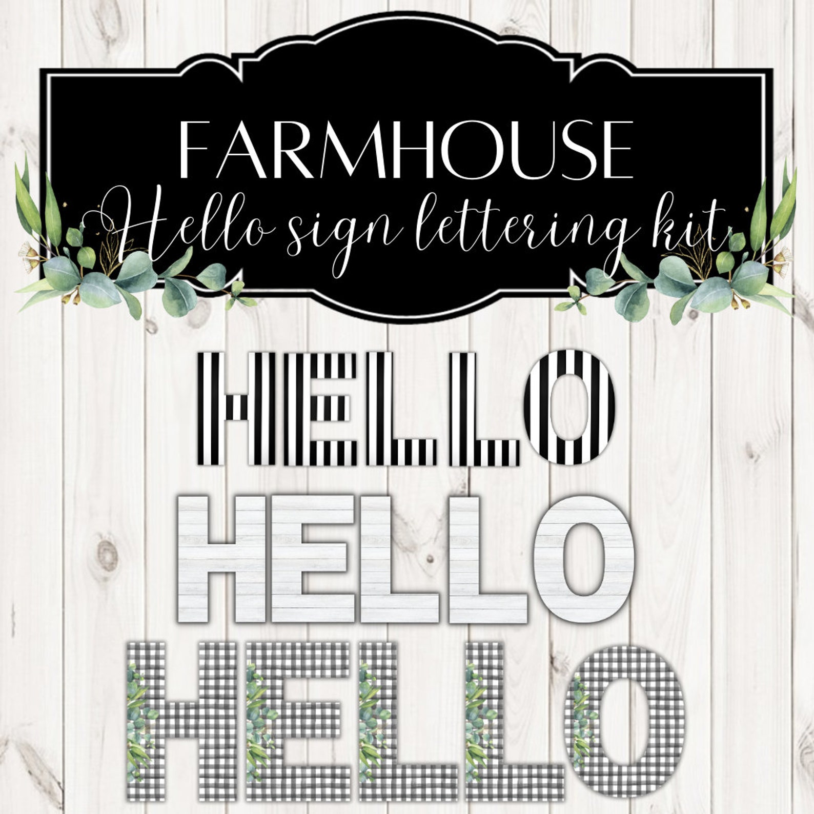 Farmhouse Bulletin Board Kit | Bulletin Board Borders, Banners ...