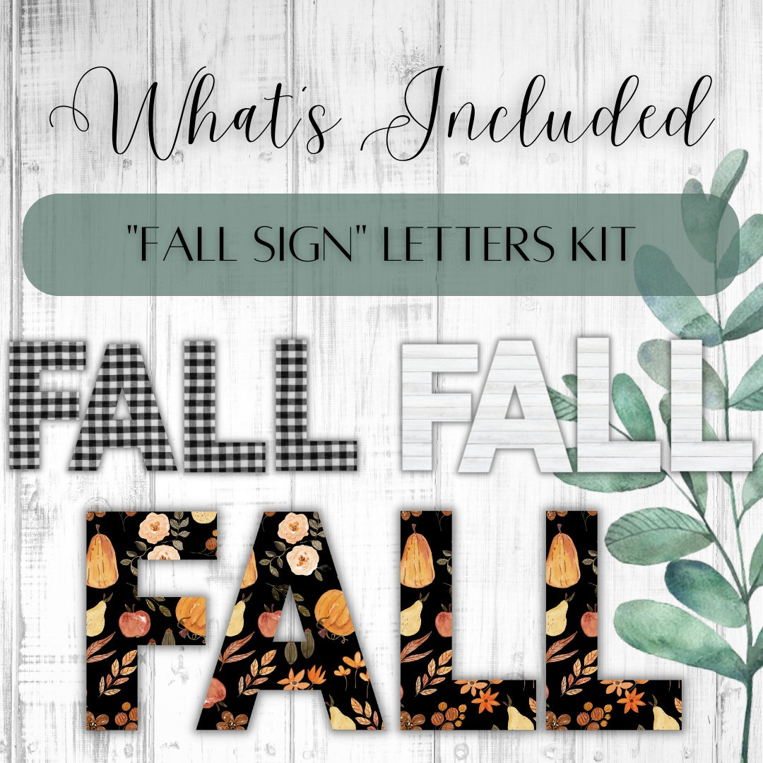 Fall Farmhouse Bulletin Board Kit | Fall Bulletin Board Borders ...