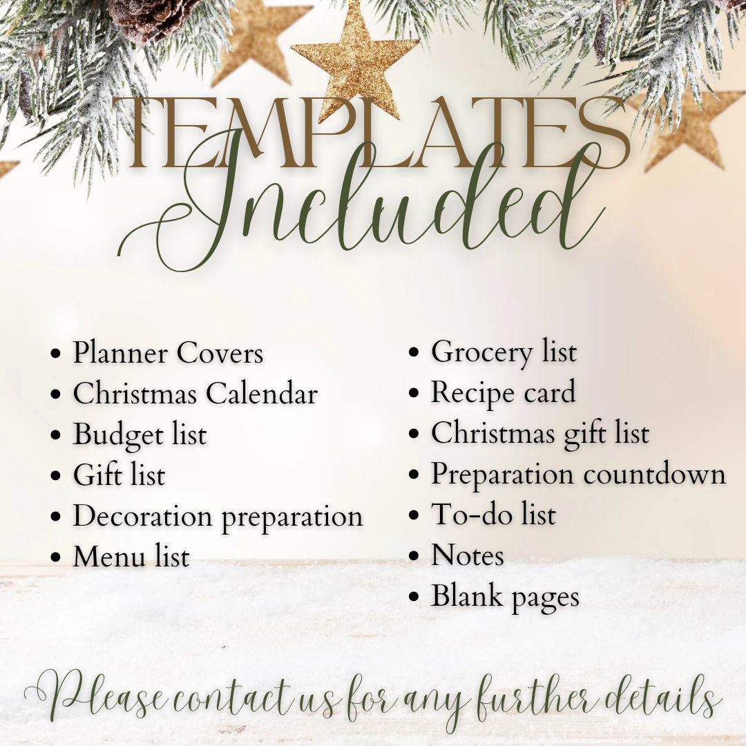 Christmas Planner Printable Christmas Planner Christmas Planner ...